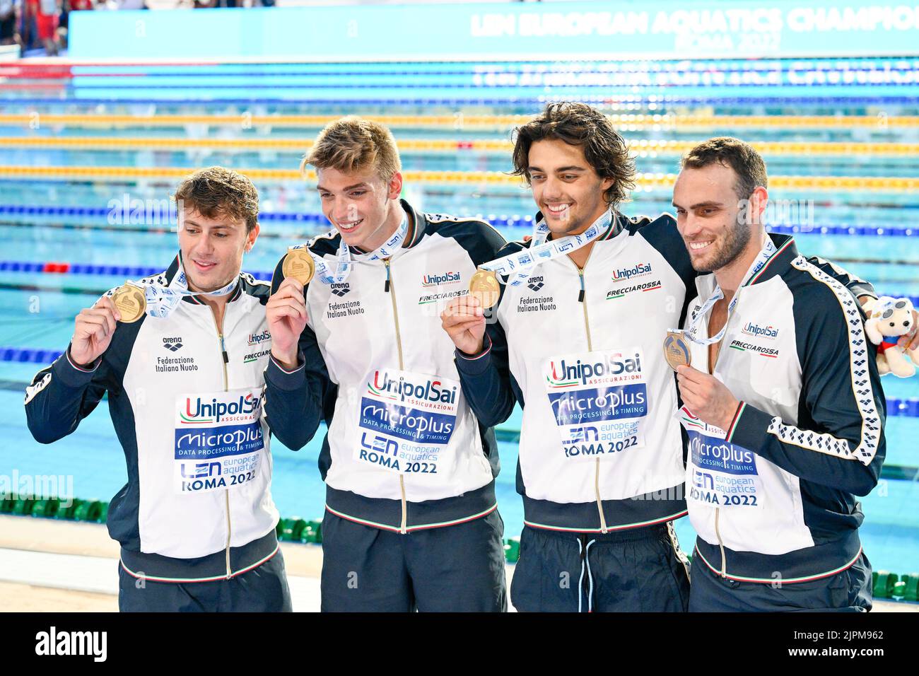 Thomas Ceccon Nicolo’ Martinenghi Matteo Rivolta Alessandro Miressi ...