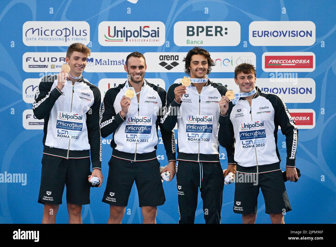 Thomas Ceccon Nicolo’ Martinenghi Matteo Rivolta Alessandro Miressi ...