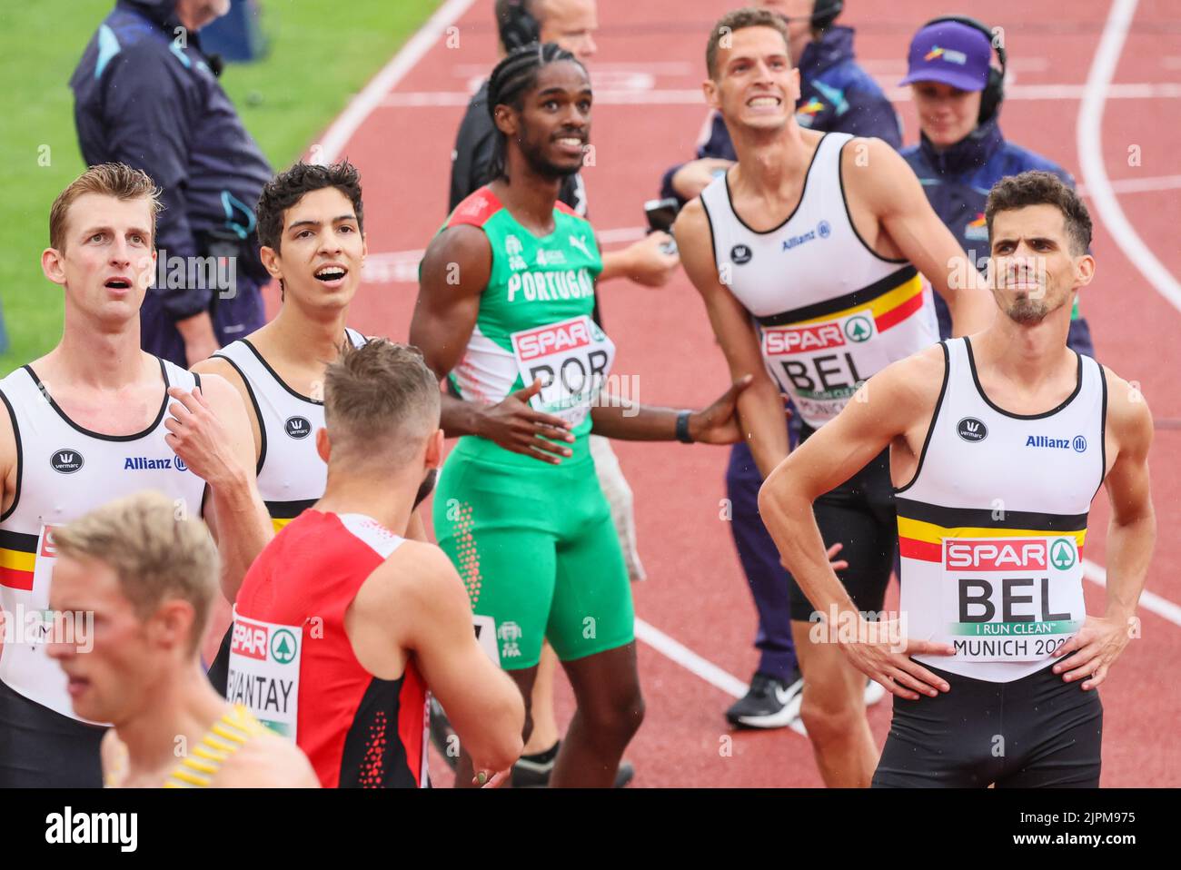 Belgian Alexander Doom, Belgian Jonathan Sacoor, Belgian Dylan Borlee ...