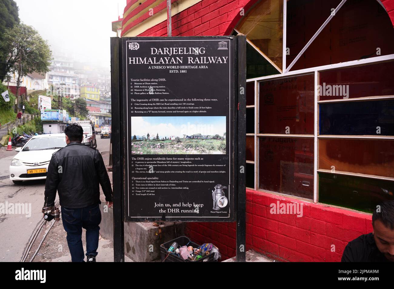 The Darjeeling Himalayan Railway, a UNESCO World Heritage Site, also ...