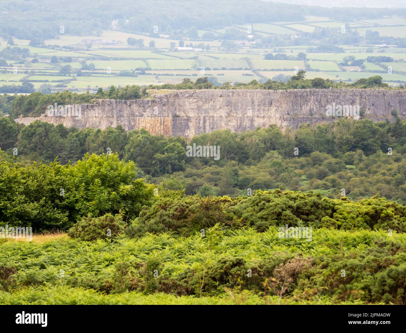 A Limestone quarry on Hutton Roof, Cumbria, UK Stock Photo - Alamy