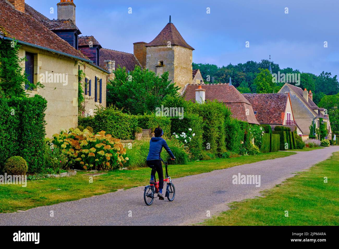 France, Cher (18), Apremont-sur-Allier, labeled Most Beautiful Villages ...