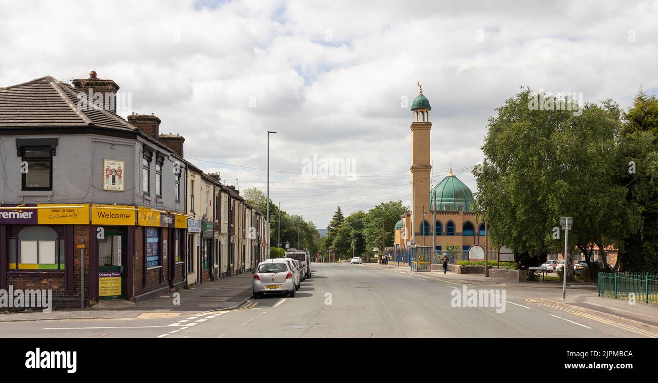 Hanley-Stoke-on-Trent, Staffordshire-United Kingdom April 21, 2022 view ...