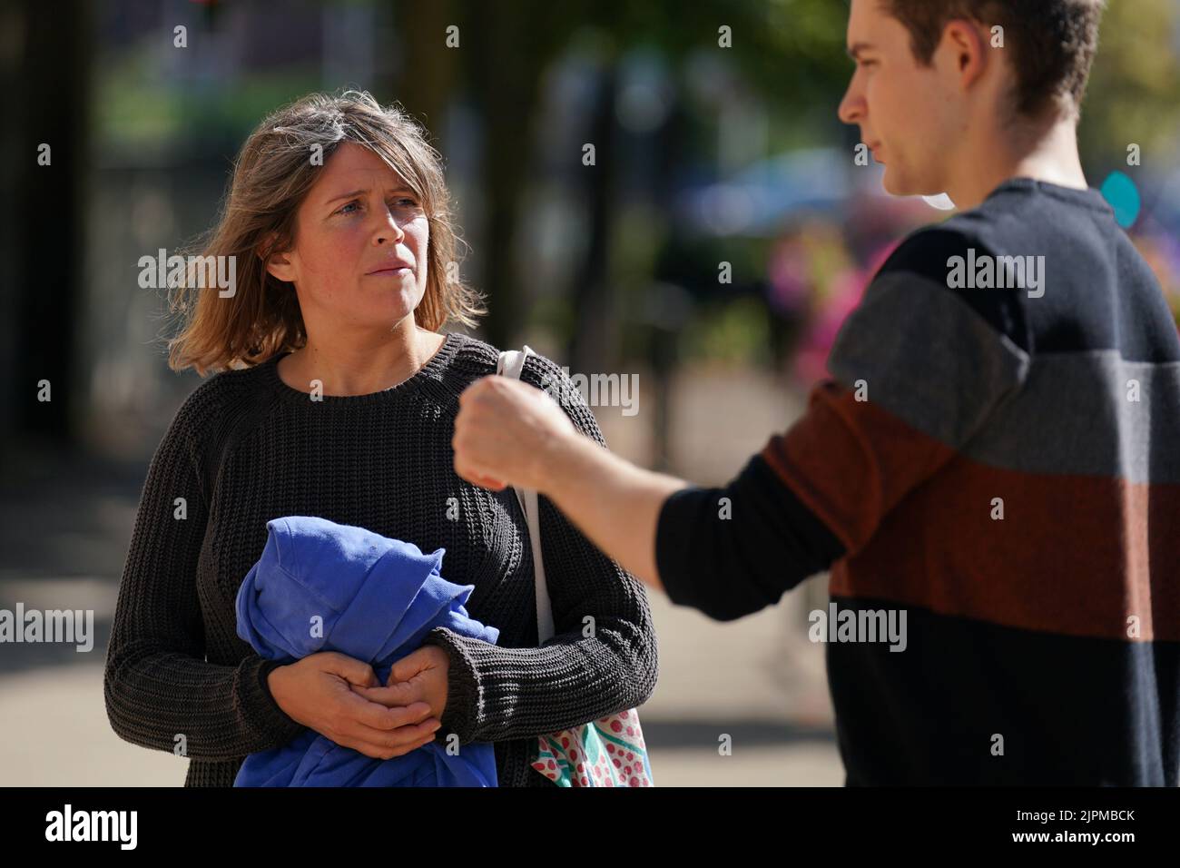 Formula 1 track invasion hi-res stock photography and images - Alamy