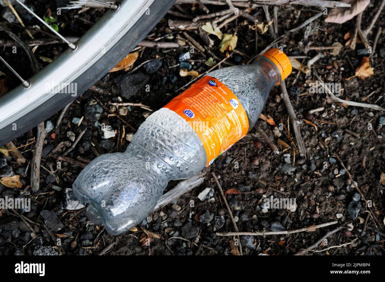 discarded plastic bottle Stock Photo - Alamy