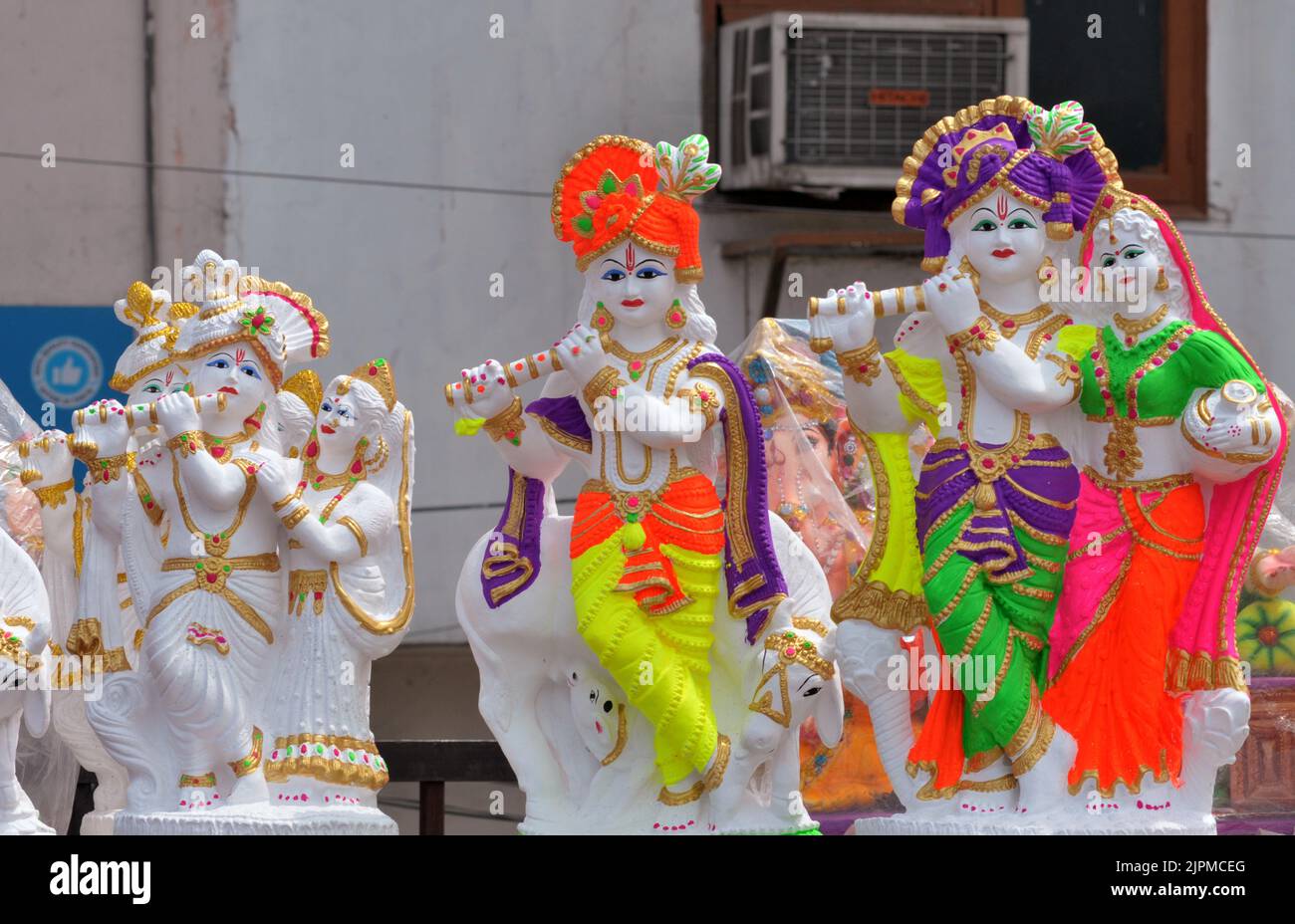 Birthday of lord krishna hi-res stock photography and images - Alamy