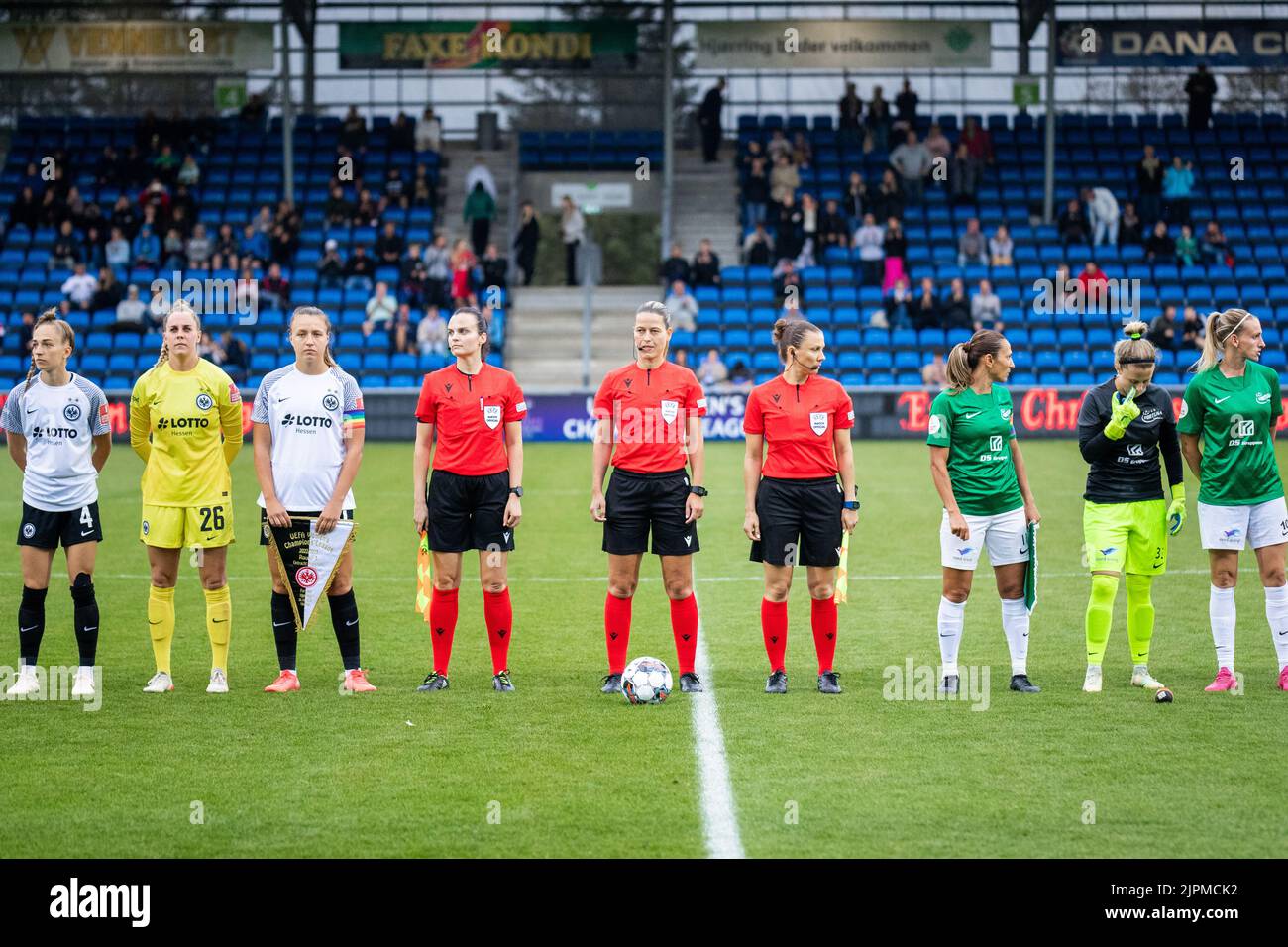 Fortuna hjorring women v eintracht frankfurt women uefa champions ...
