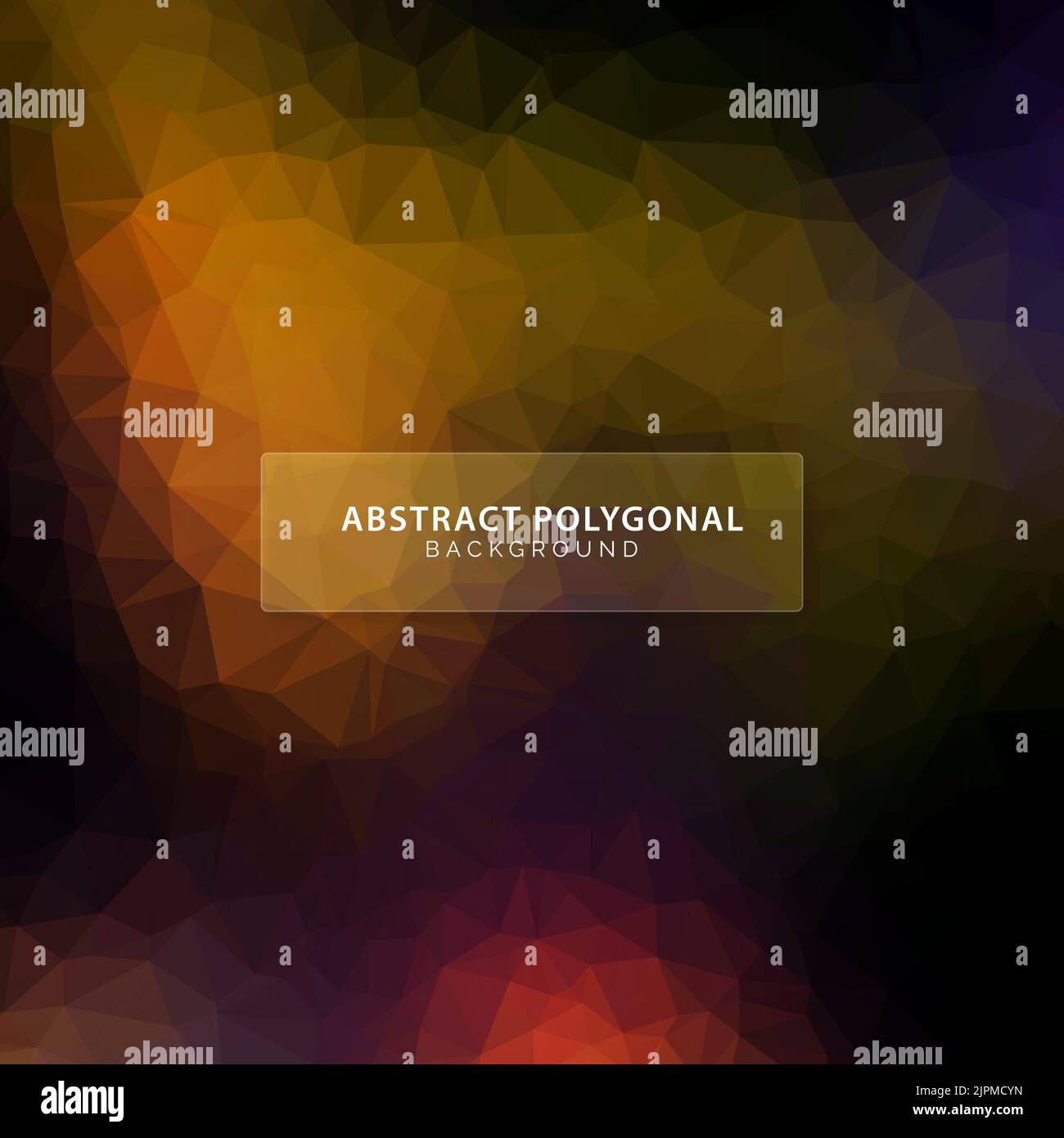 Abstract dark low poly triangular background design Stock Vector Image ...