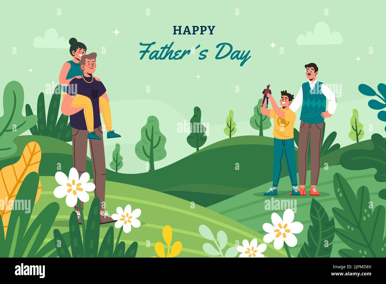 Father design hi-res stock photography and images - Alamy