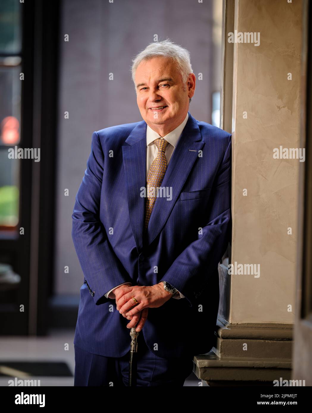 TV personality Eamon Holmes photographed at Oaklands Park Hotel ...