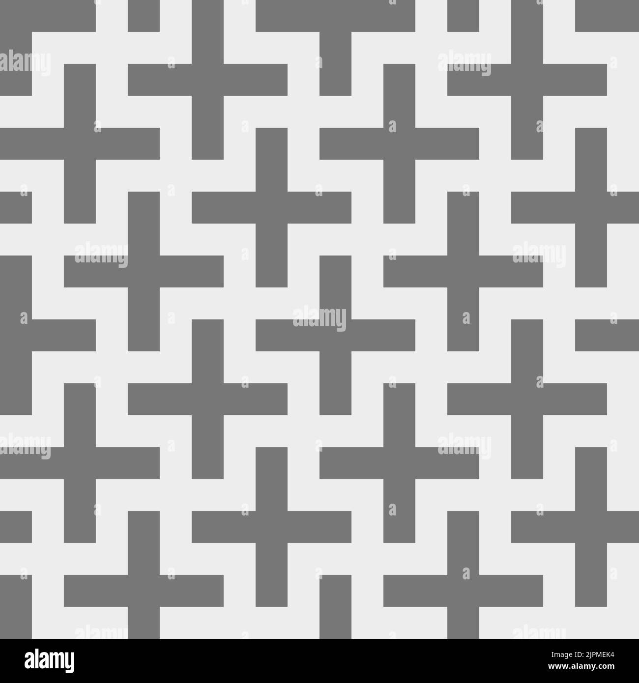 Cross seamless pattern. Geometric vector illustration Stock Vector ...