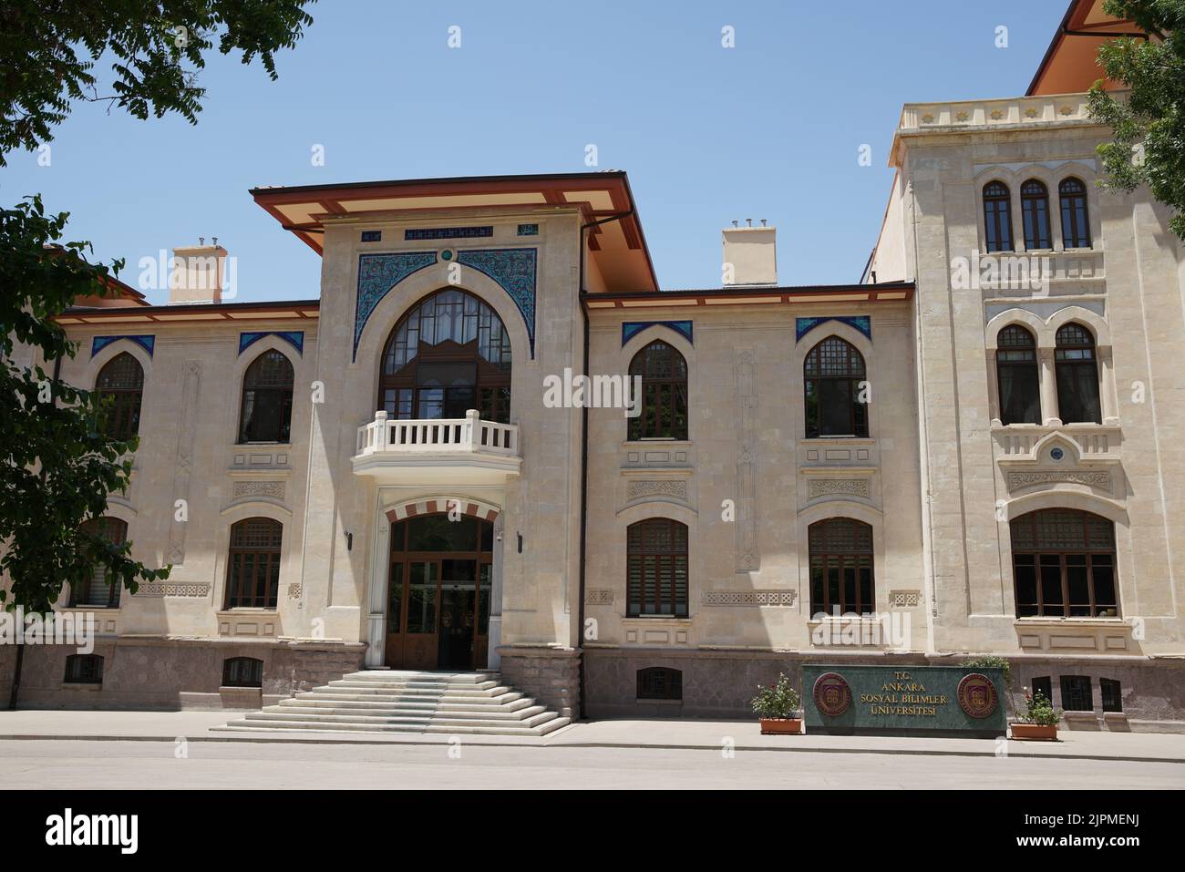 Ankara University Building in Ankara City, Turkiye Stock Photo - Alamy