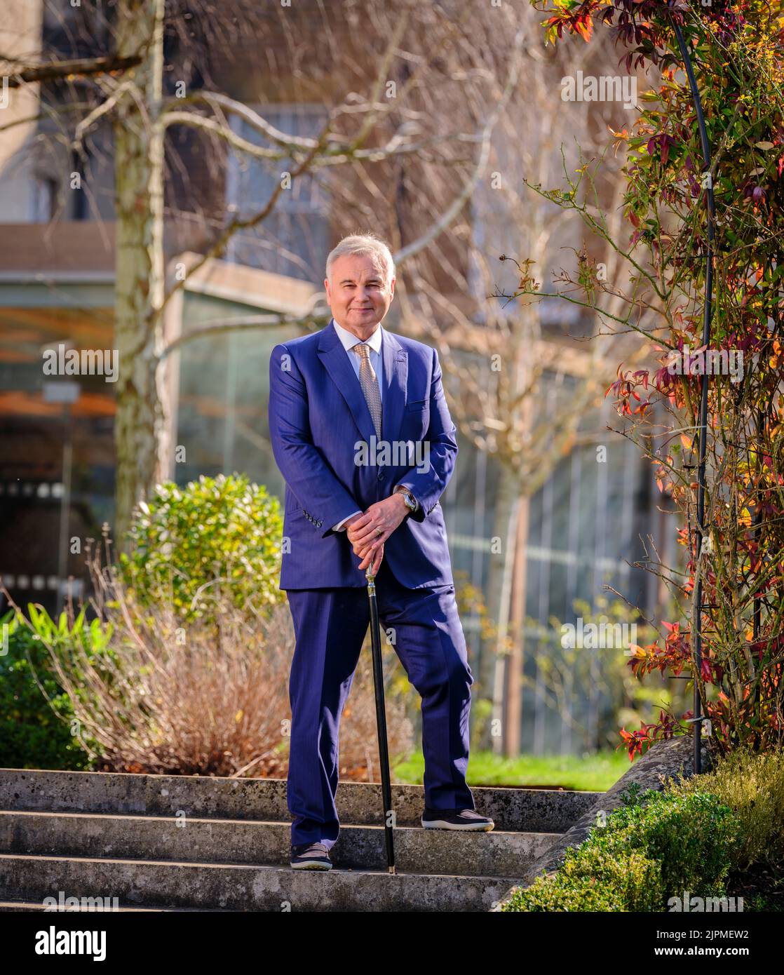 TV personality Eamon Holmes photographed at Oaklands Park Hotel ...