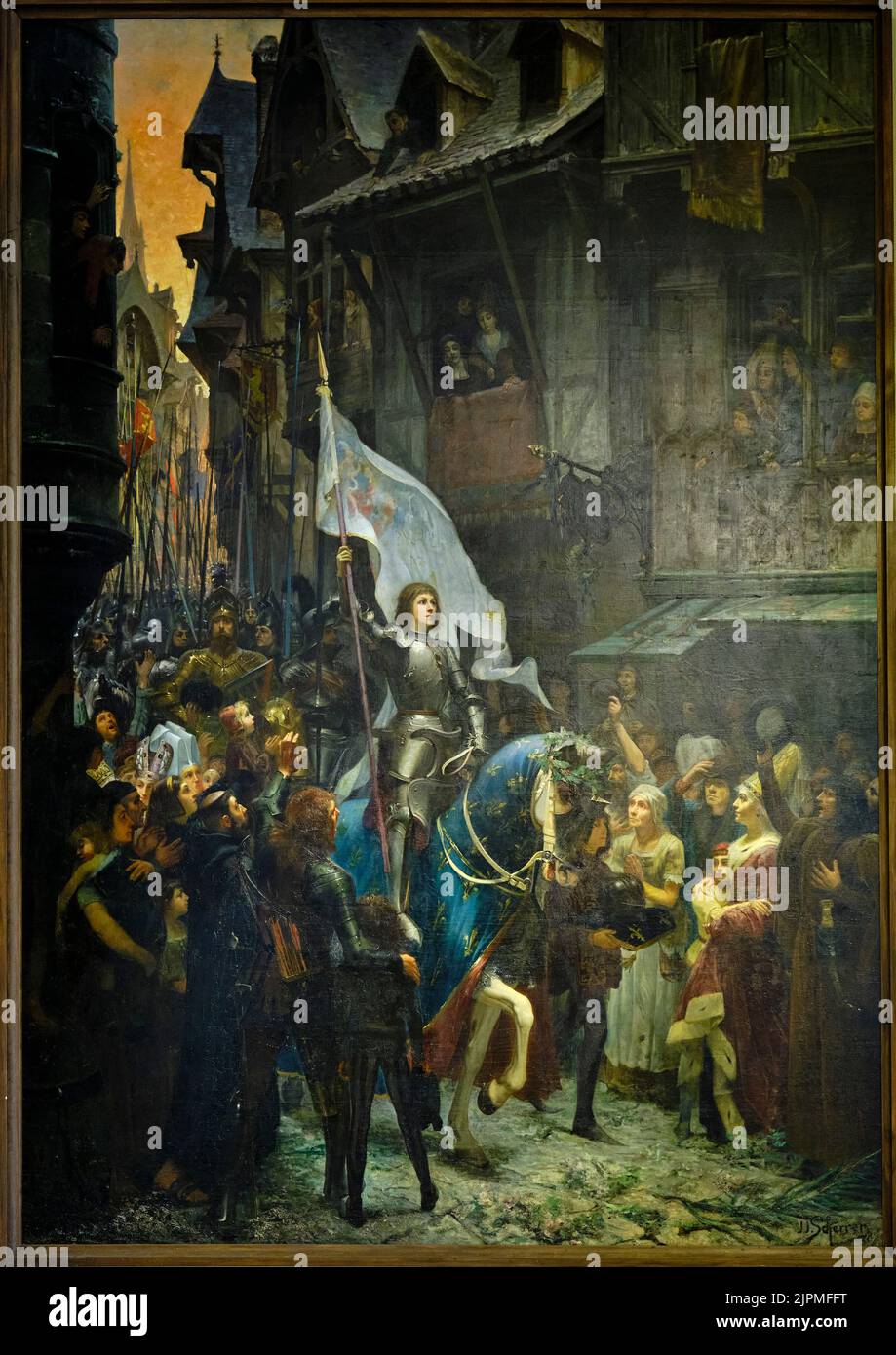 Joan of arc orleans scherrer hi-res stock photography and images - Alamy