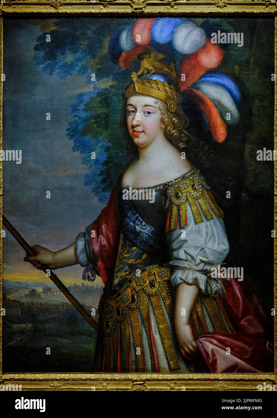 France, Loiret, Orleans, Beaux Art museum, Portrait of Anne-Marie ...