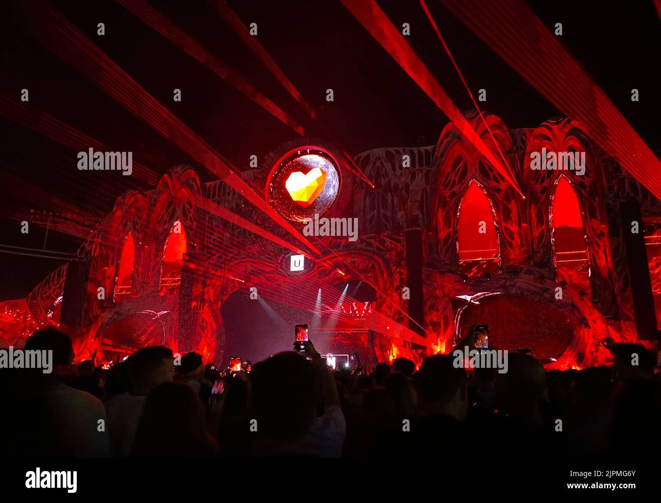 Untold Festival is the biggest music festival in Romania Stock Photo ...