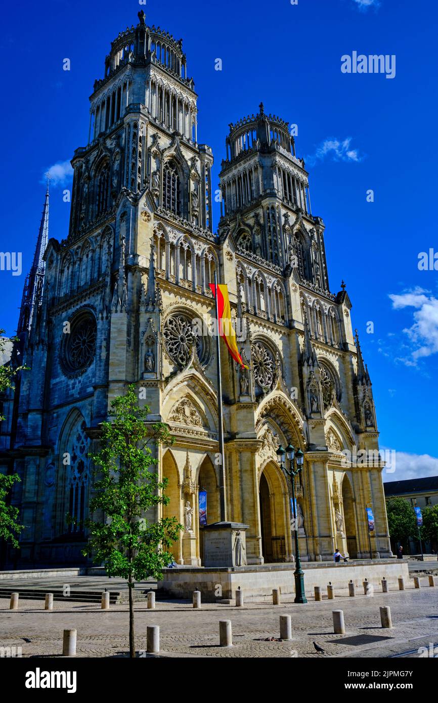 France, Loiret, Orleans, Sainte-Croix cathedral Stock Photo - Alamy