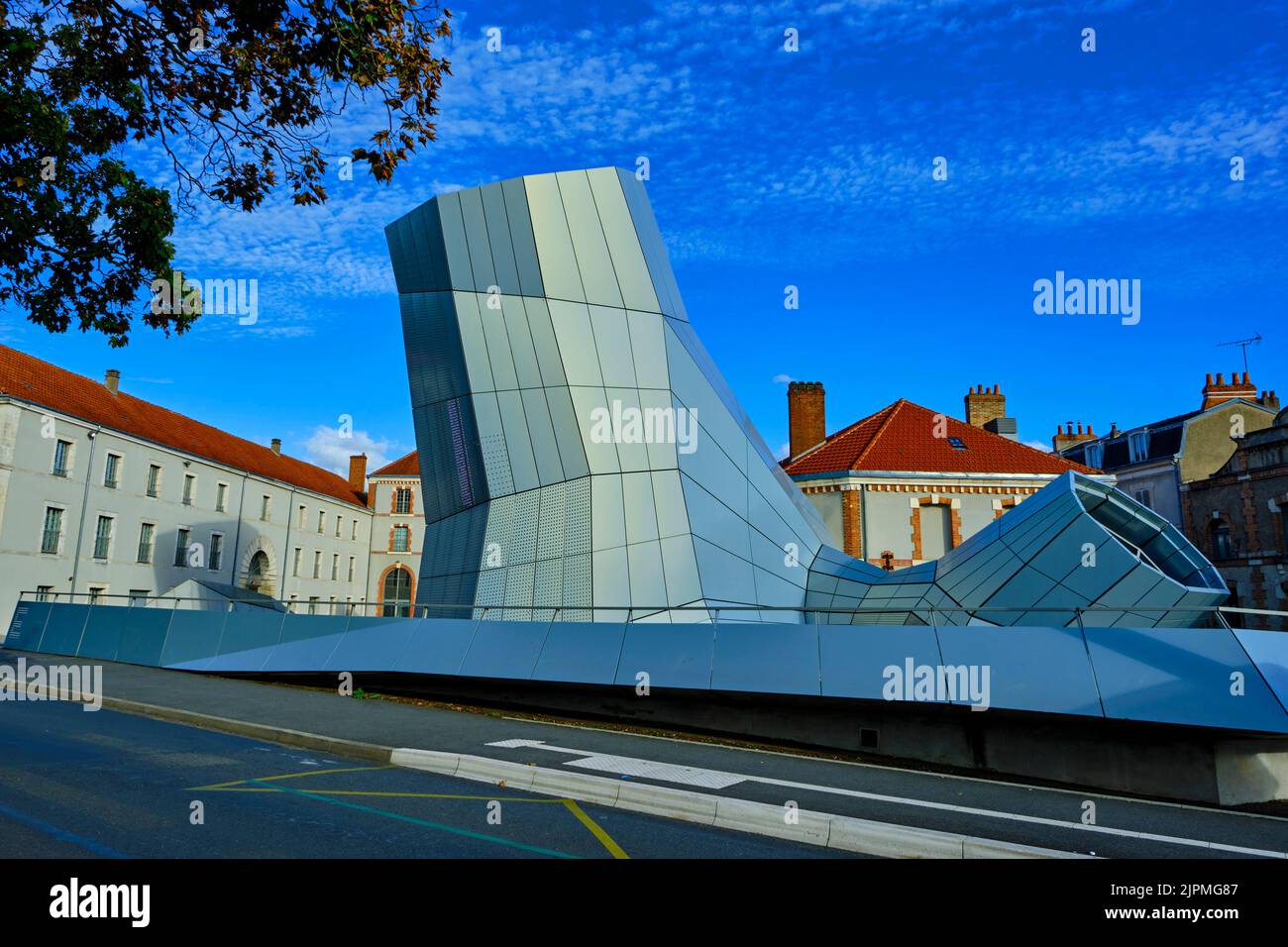 France, Loiret, Orleans, the Turbulences, FRAC Center, architectes ...