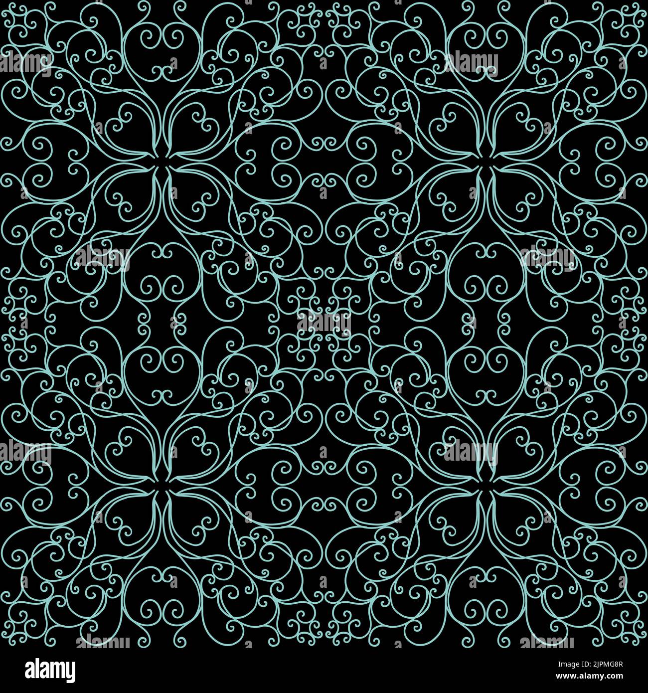 Baroque geometric ornament. Expensive seamless pattern for wallpaper on ...
