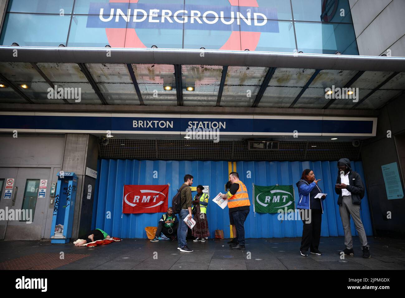 Brixton underground station hi-res stock photography and images - Alamy