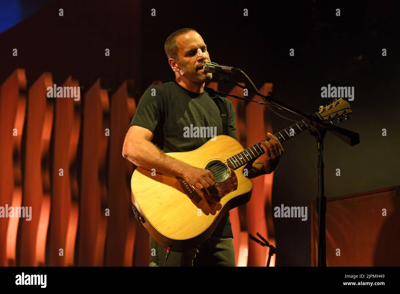 West Palm Beach, FL, USA. 18th Aug, 2022. Jack Johnson performs during the Meet The Moonlight ...