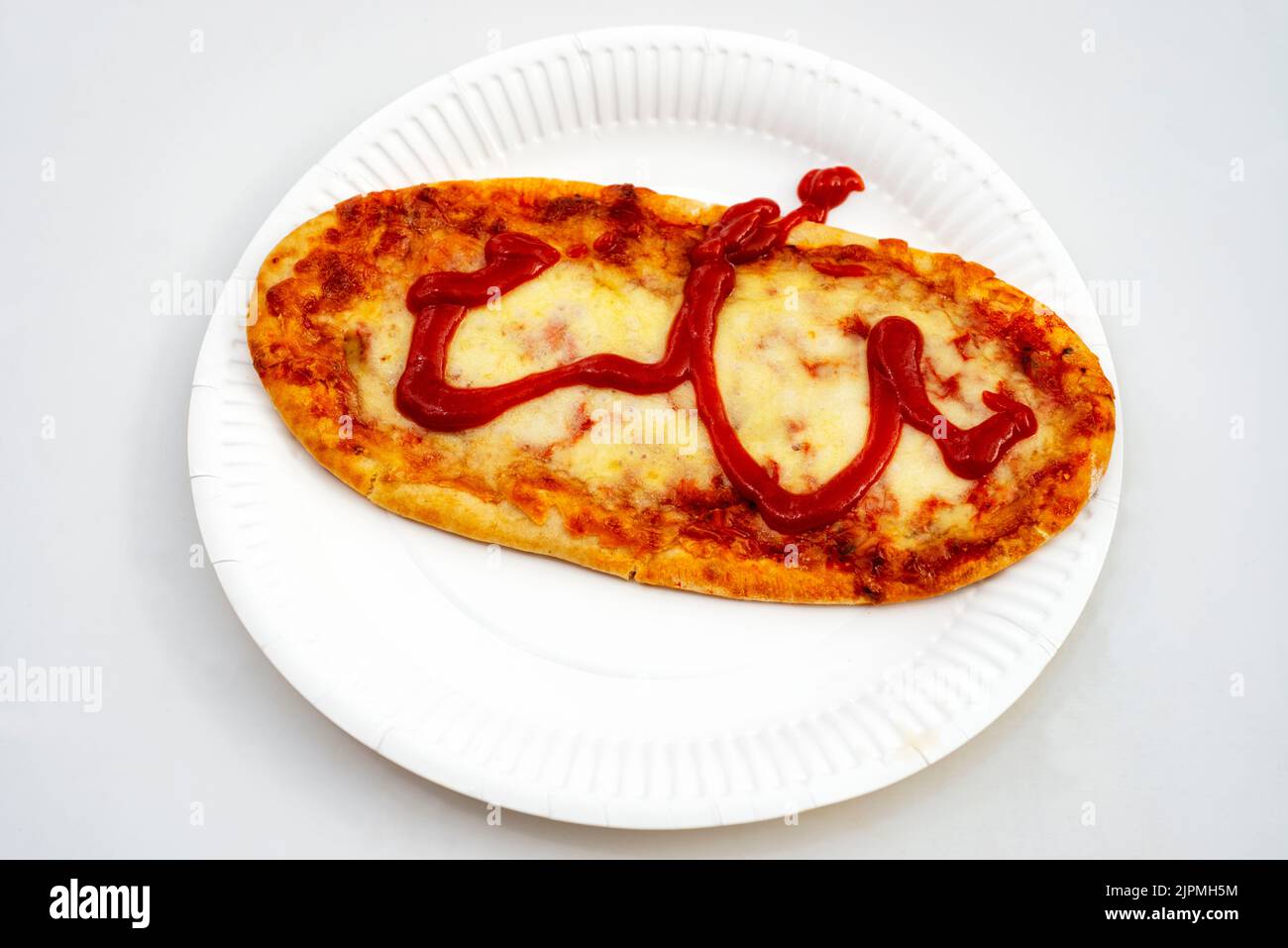 Toasted cheese pitta bread Stock Photo - Alamy