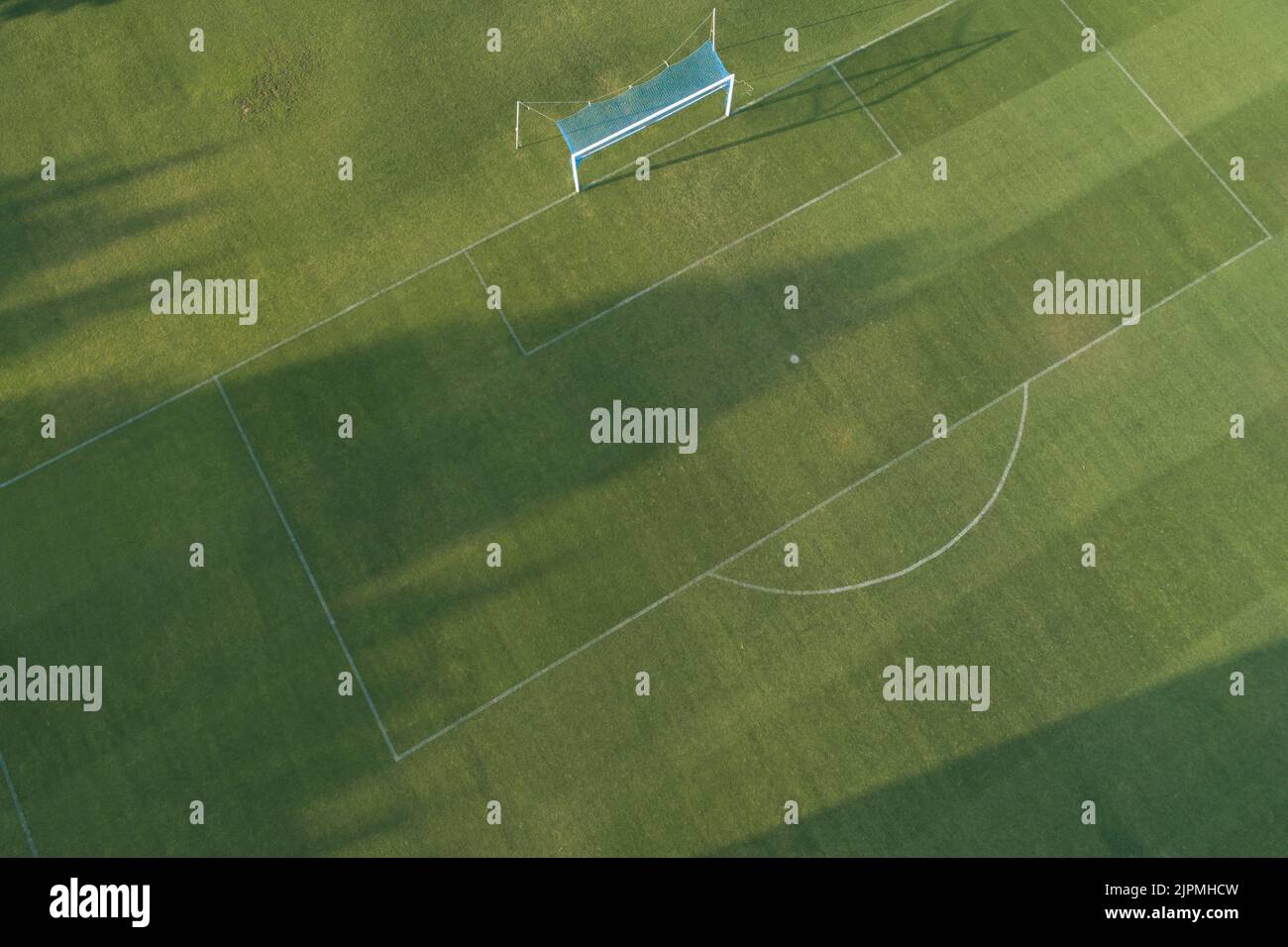 Football penalty aerial hi-res stock photography and images - Alamy