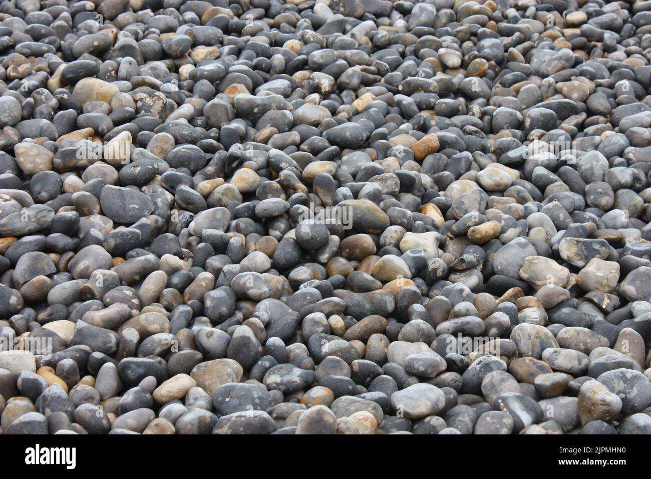 A View of Rounded Pebbles on a Seaside Coastal Beach Stock Photo - Alamy