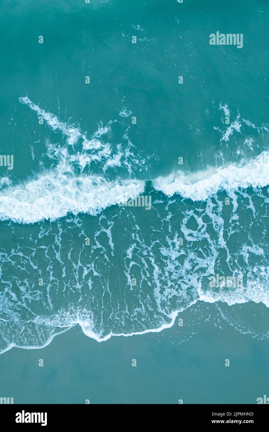Top view sea surface waves hi-res stock photography and images - Alamy