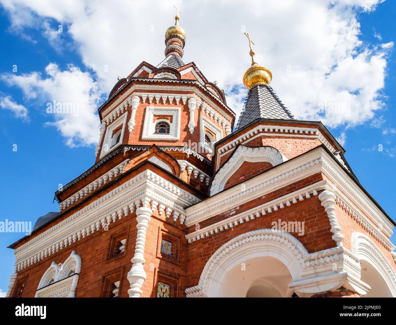 towers of Chapel of the Assumption Cathedral in memory of October 17 ...