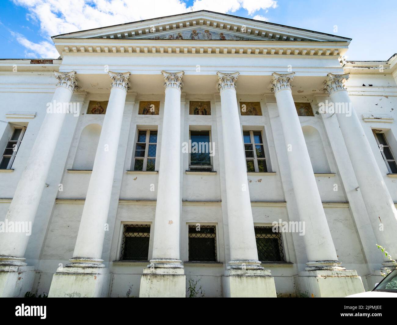facade of Ilyinsko-Tikhonovskaya Church (Church of Elijah the Prophet ...