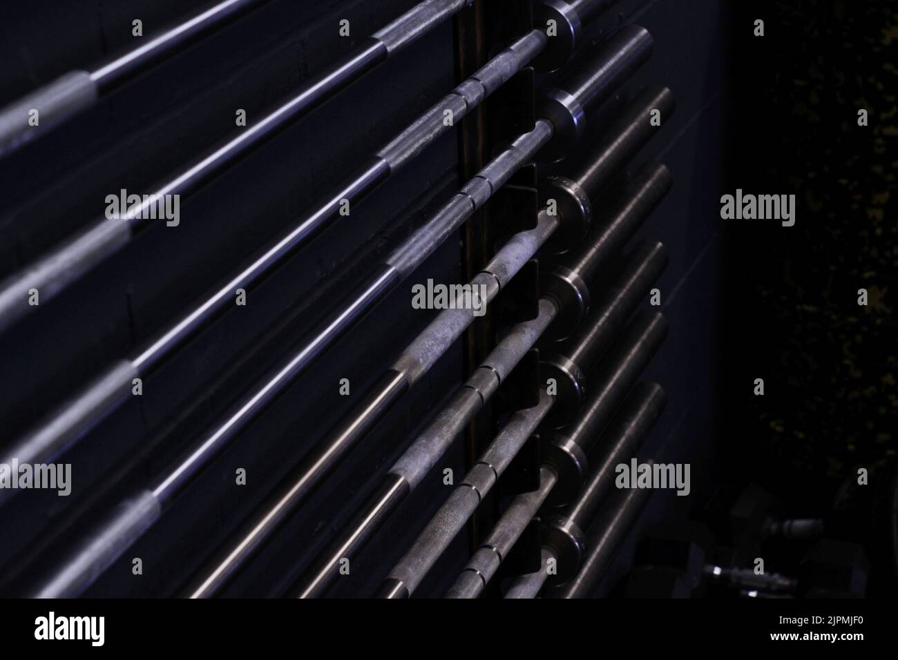 Barbells rack hi-res stock photography and images - Alamy