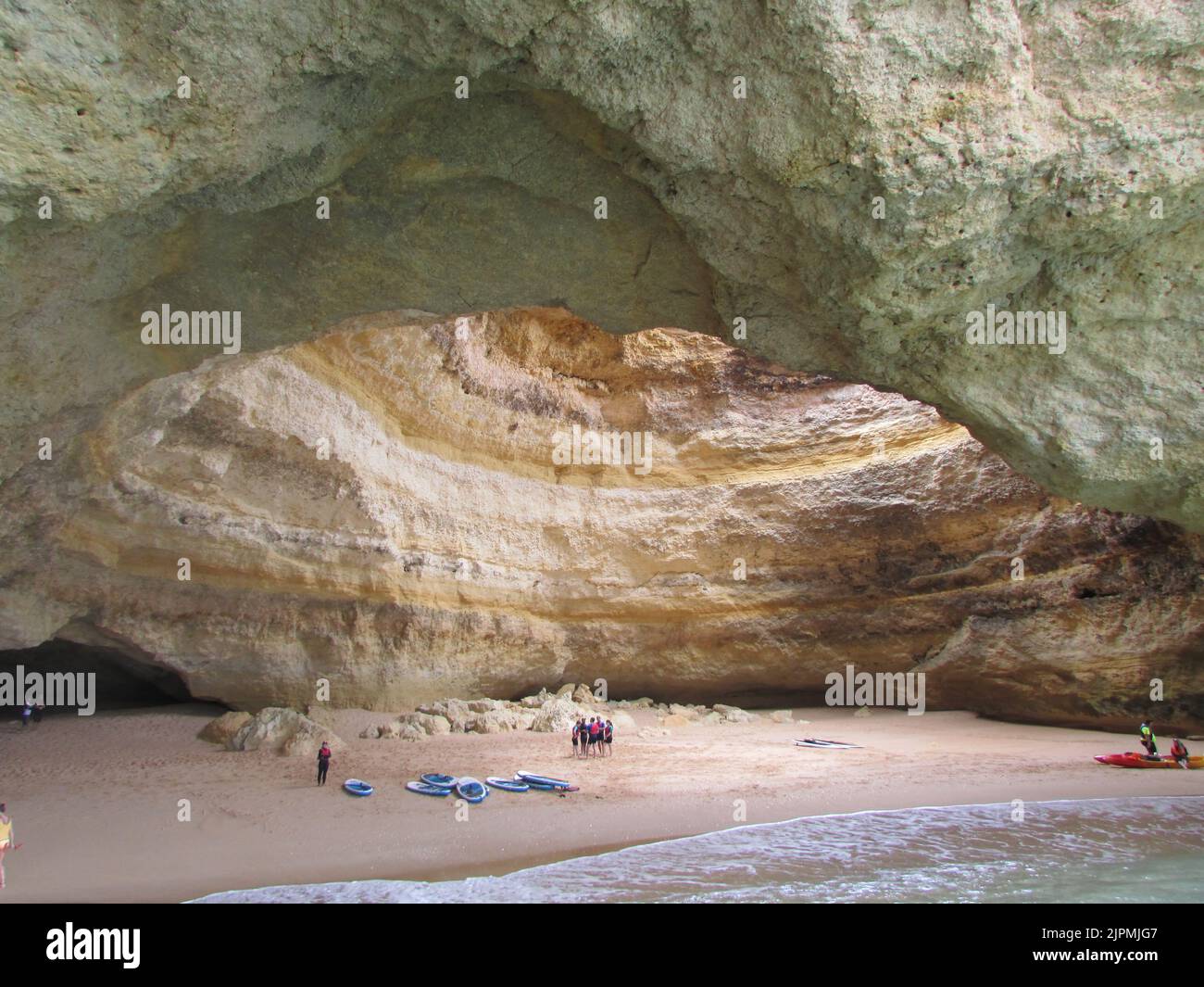 Benagil Cave, amazing natural caves in the rocky cliffs of the Algarve ...