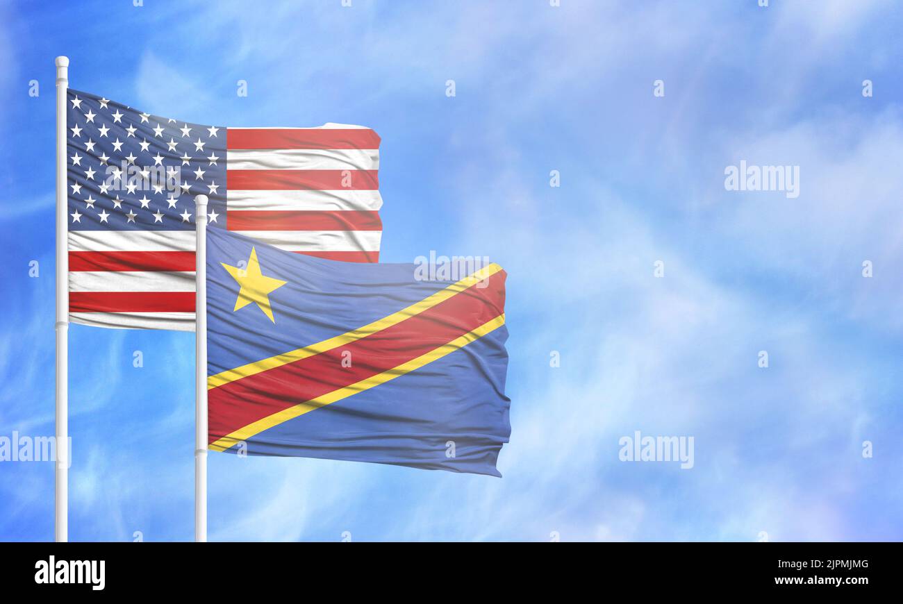 Congo united states flag hi-res stock photography and images - Alamy