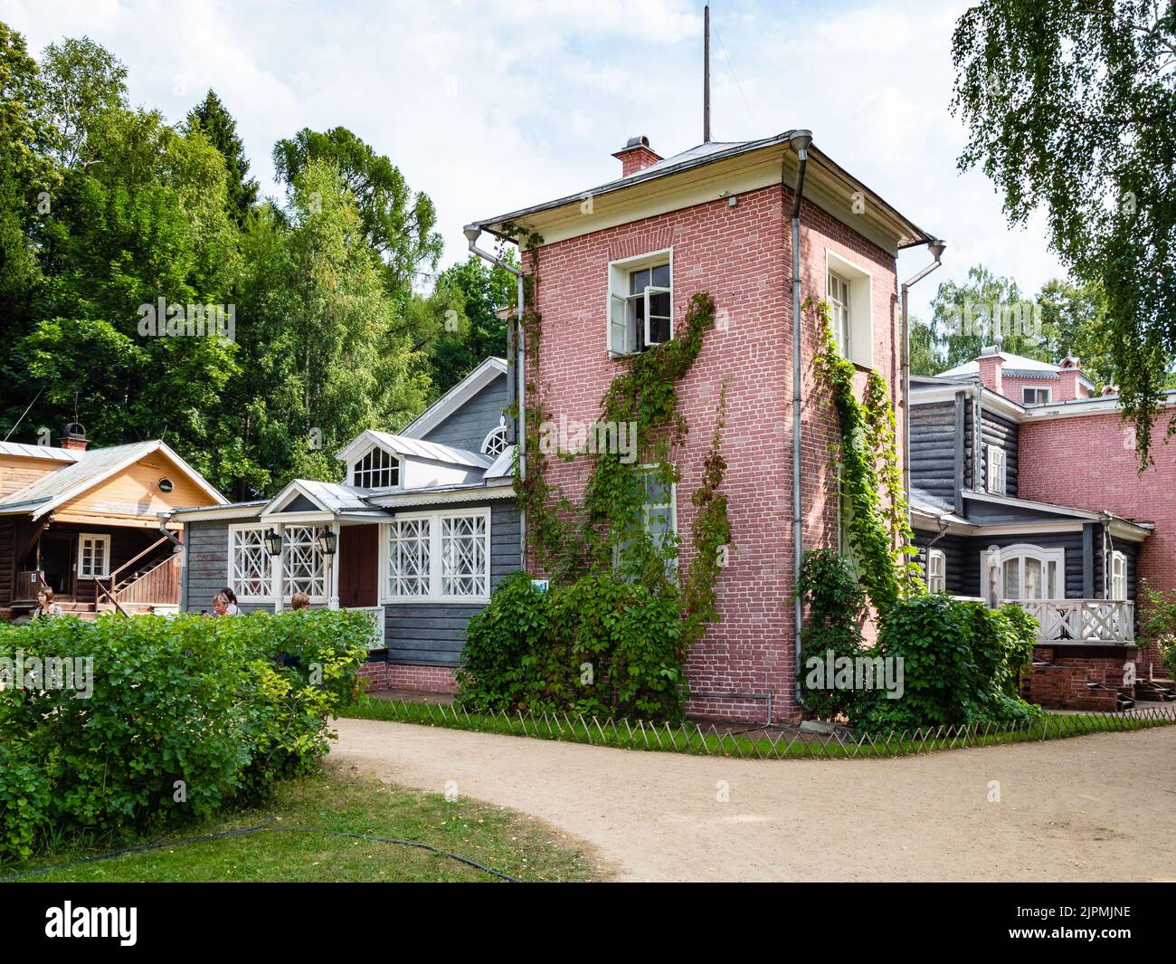 Muranovo, Russia - August 7, 2022: view of manor house in Museum ...