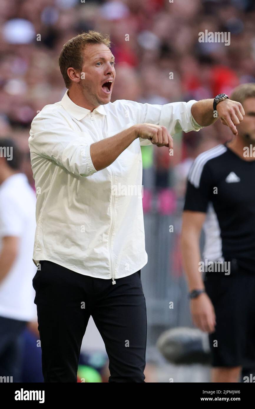 Coach Julian Nagelsmann of Bayern Muenchen FC Bayern München - VfL ...