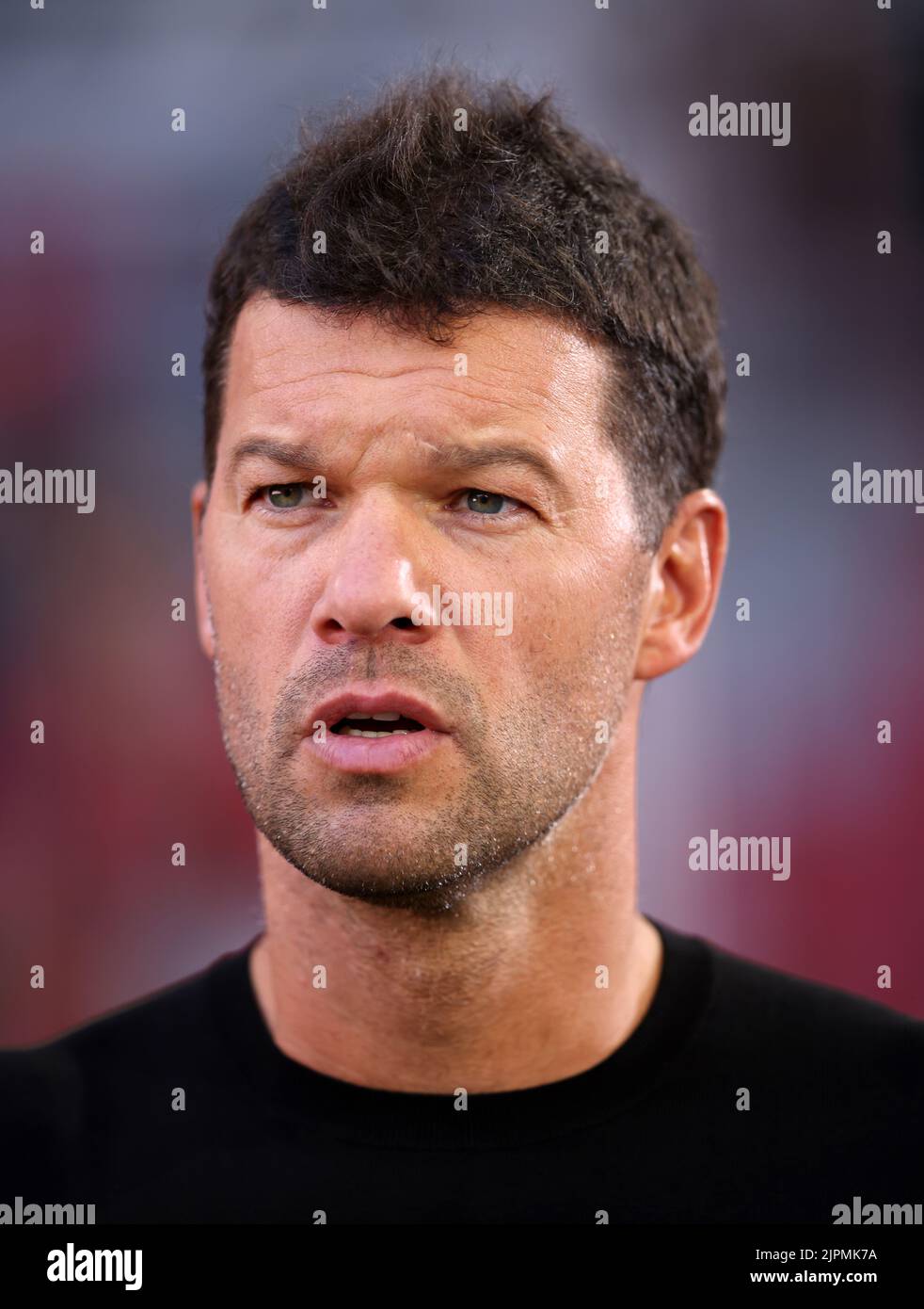 Michael Ballack FC Bayern MŸnchen - VfL Wolfsburg Fussball 1 ...