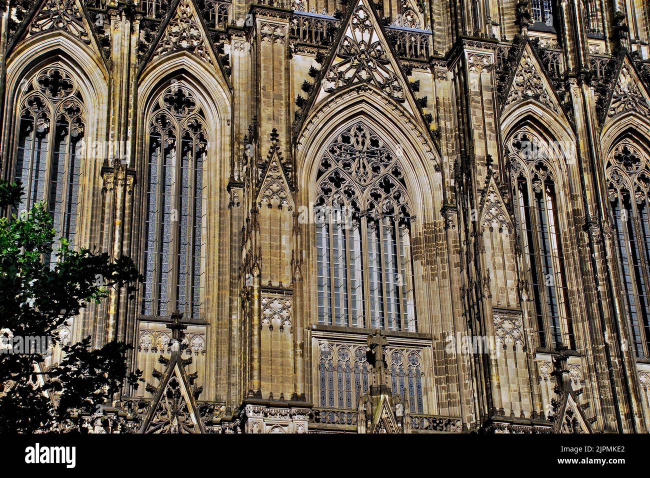West facade, Cologne Cathedral, Cologne, North Rhine-Westphalia ...