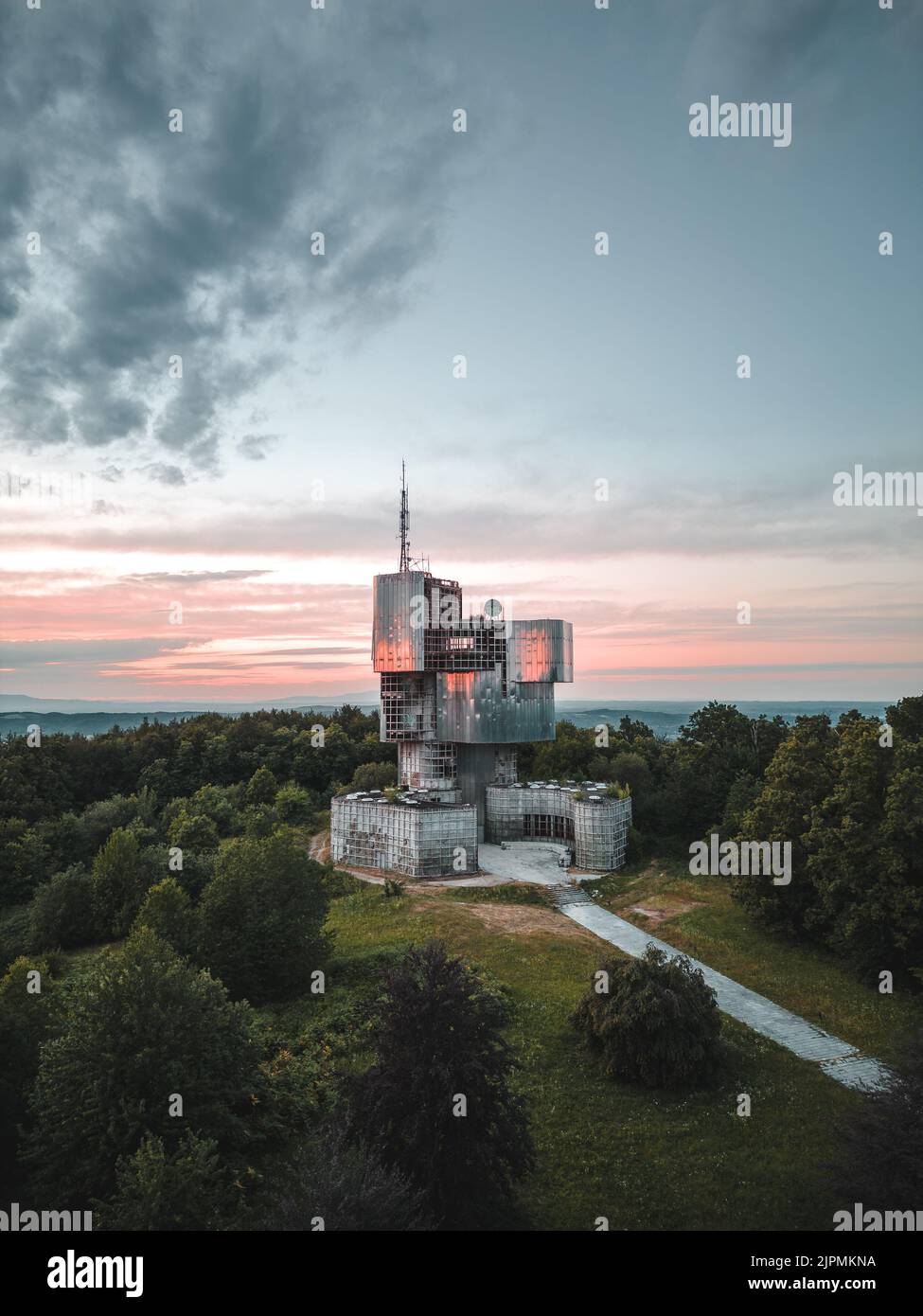 The foundation stone for the Monument to the uprising of the people of ...