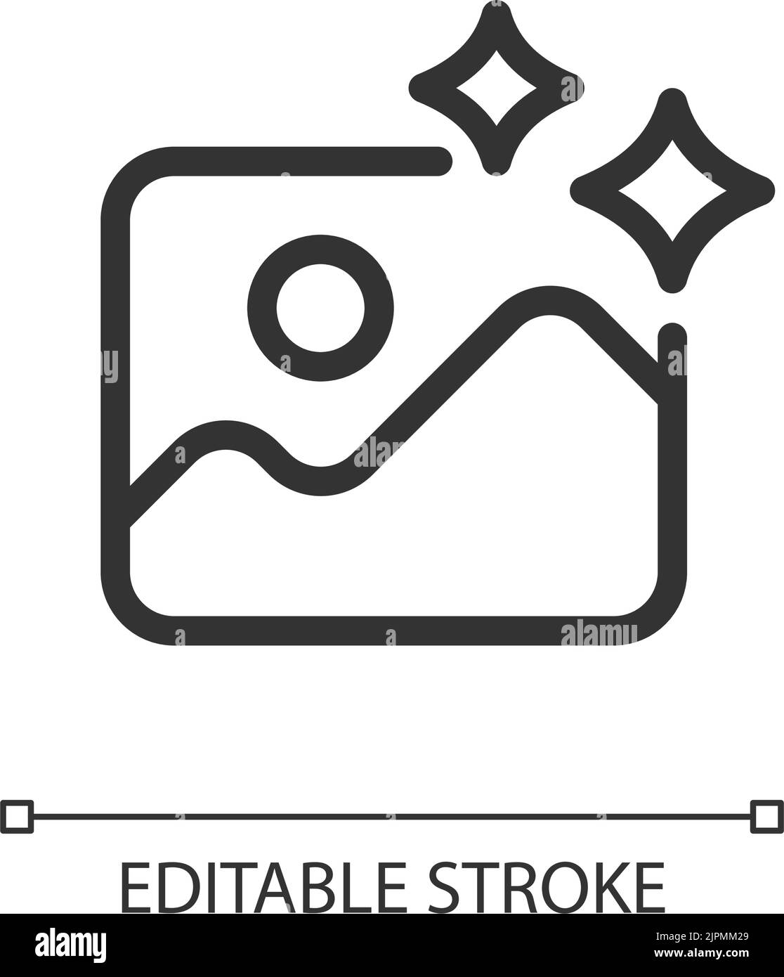 Photo editing app phone Stock Vector Images - Alamy