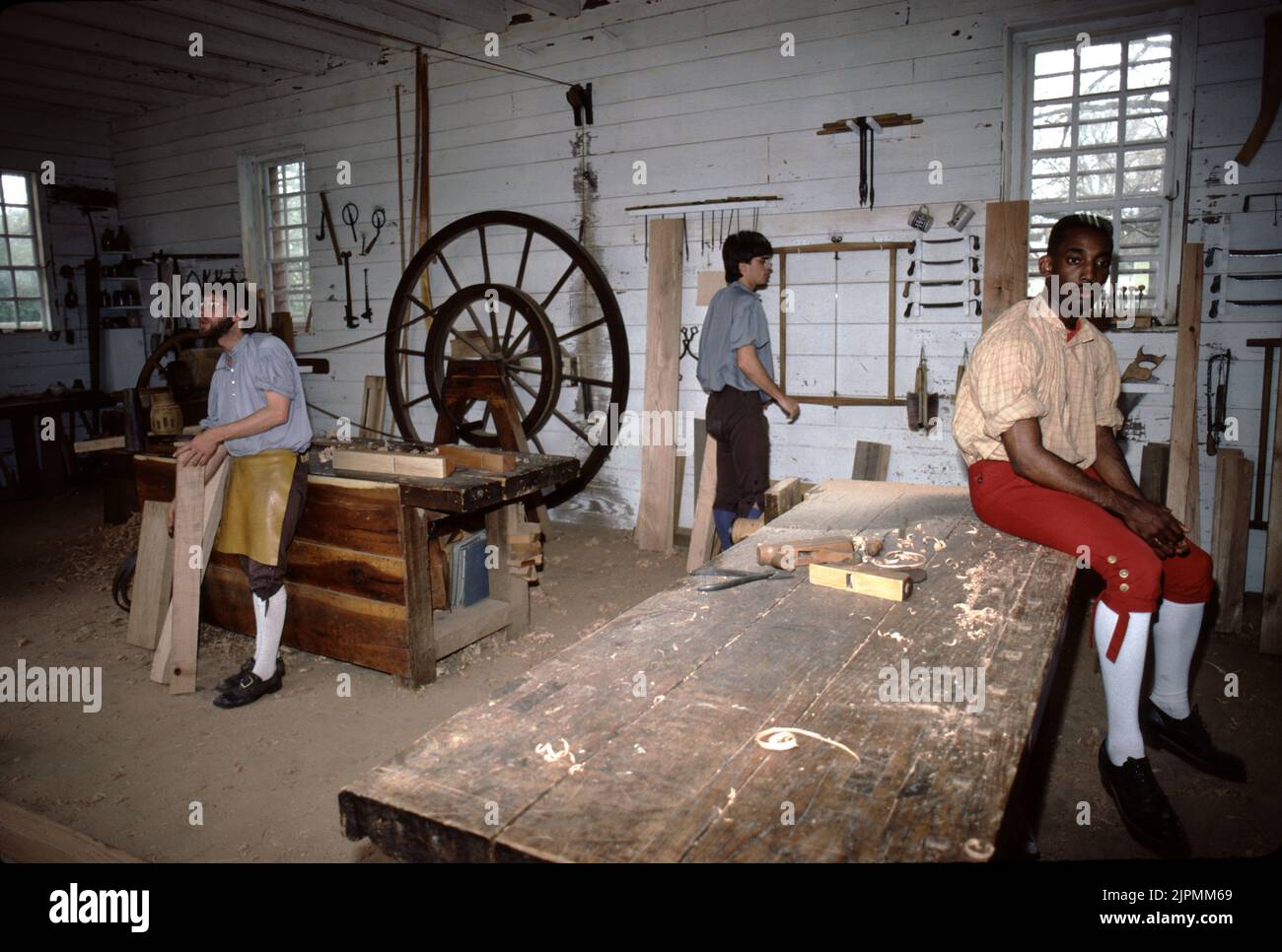 Williamsburg cooper maker hi-res stock photography and images - Alamy