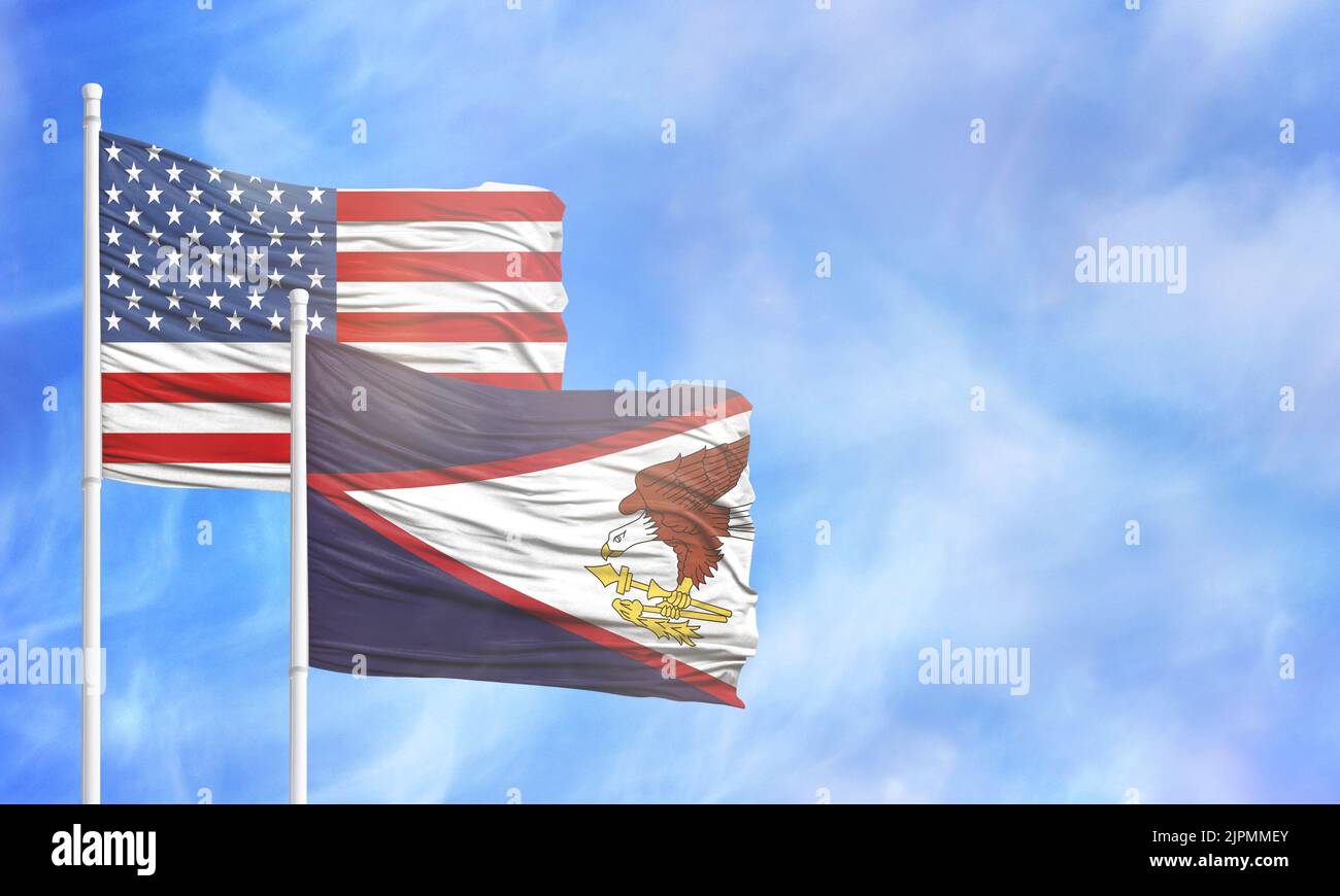 National flag american samoa hi-res stock photography and images - Alamy
