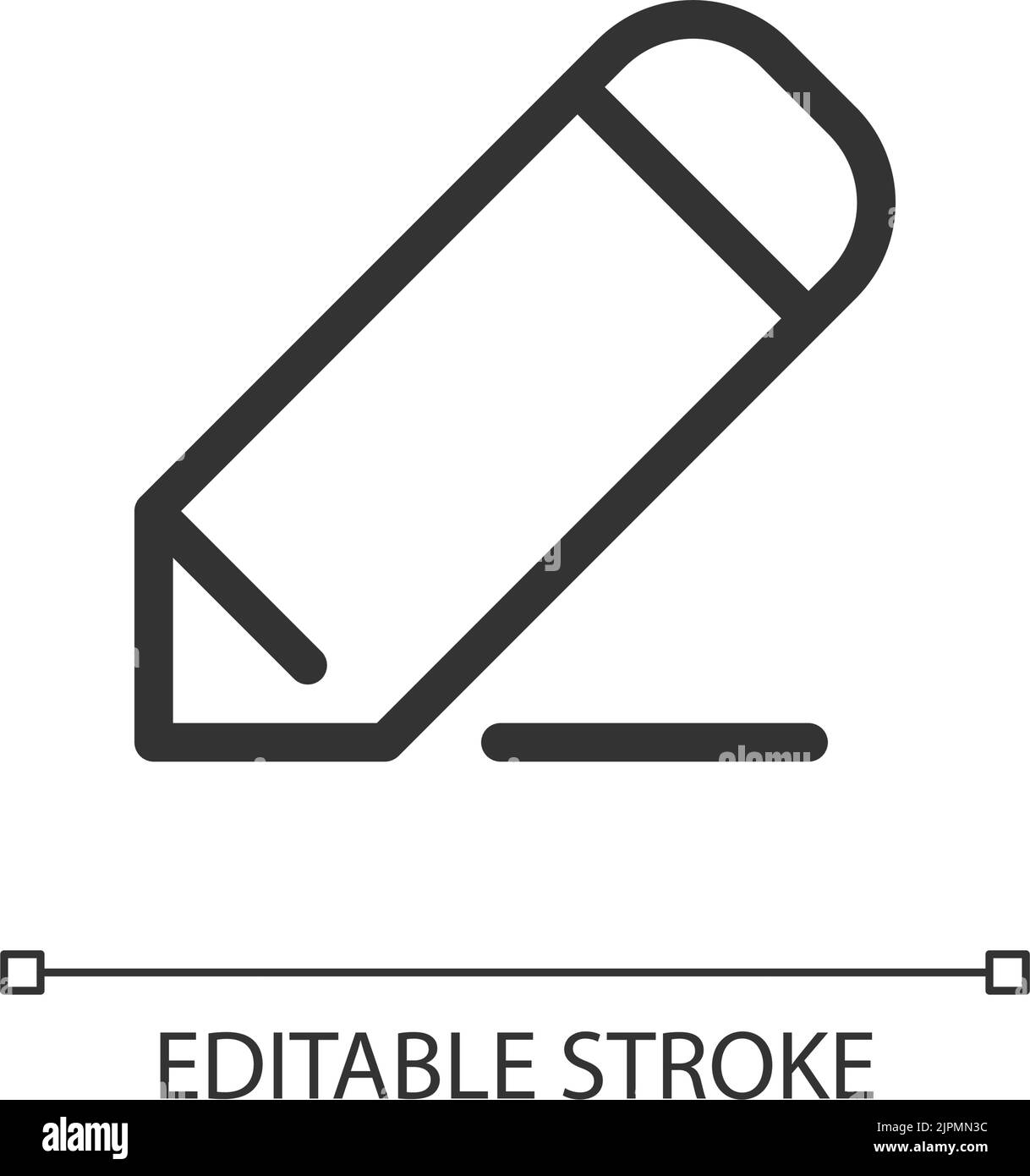 Pixel art writing pixel illustration Black and White Stock Photos ...