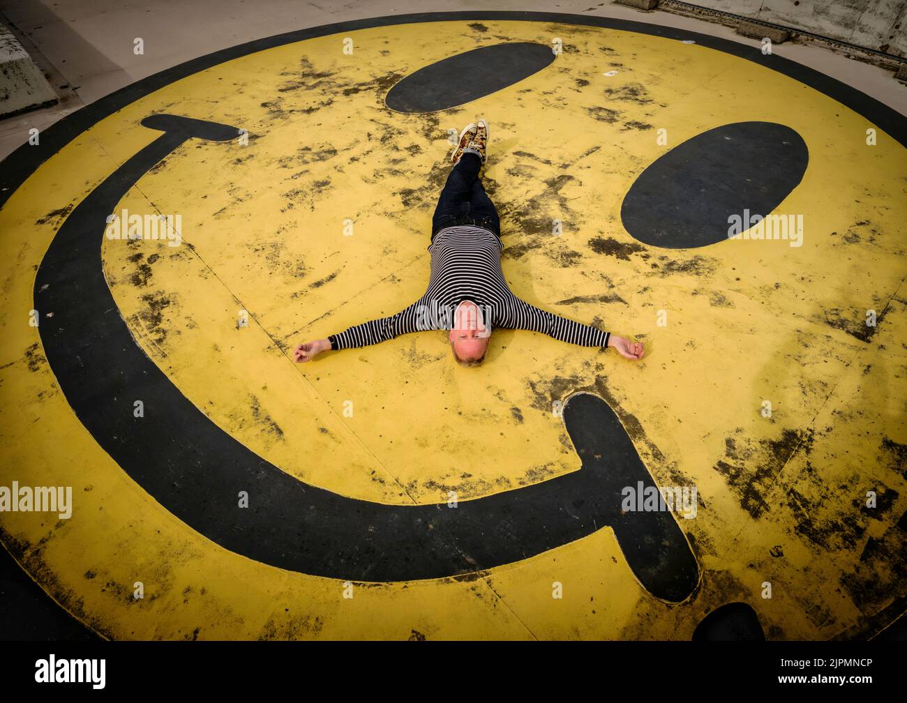 Editorial Use Only - Norman Cook photographed on the roof of his ...