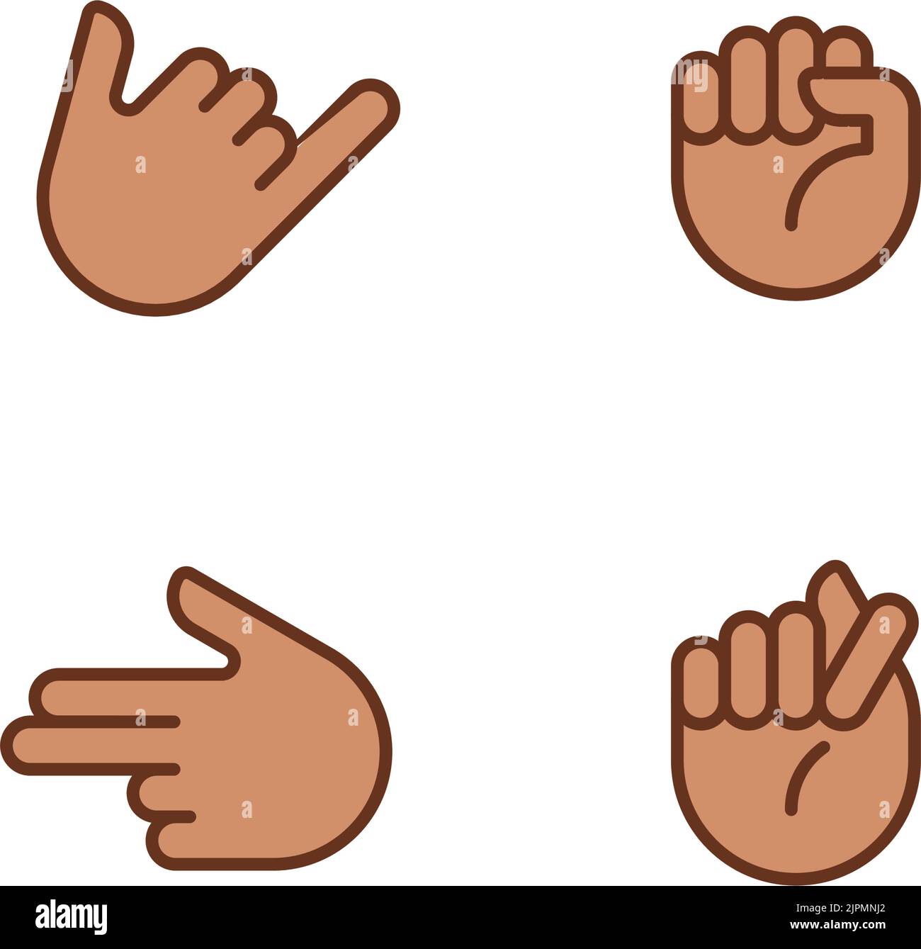 Aggressive body language Stock Vector Images - Alamy