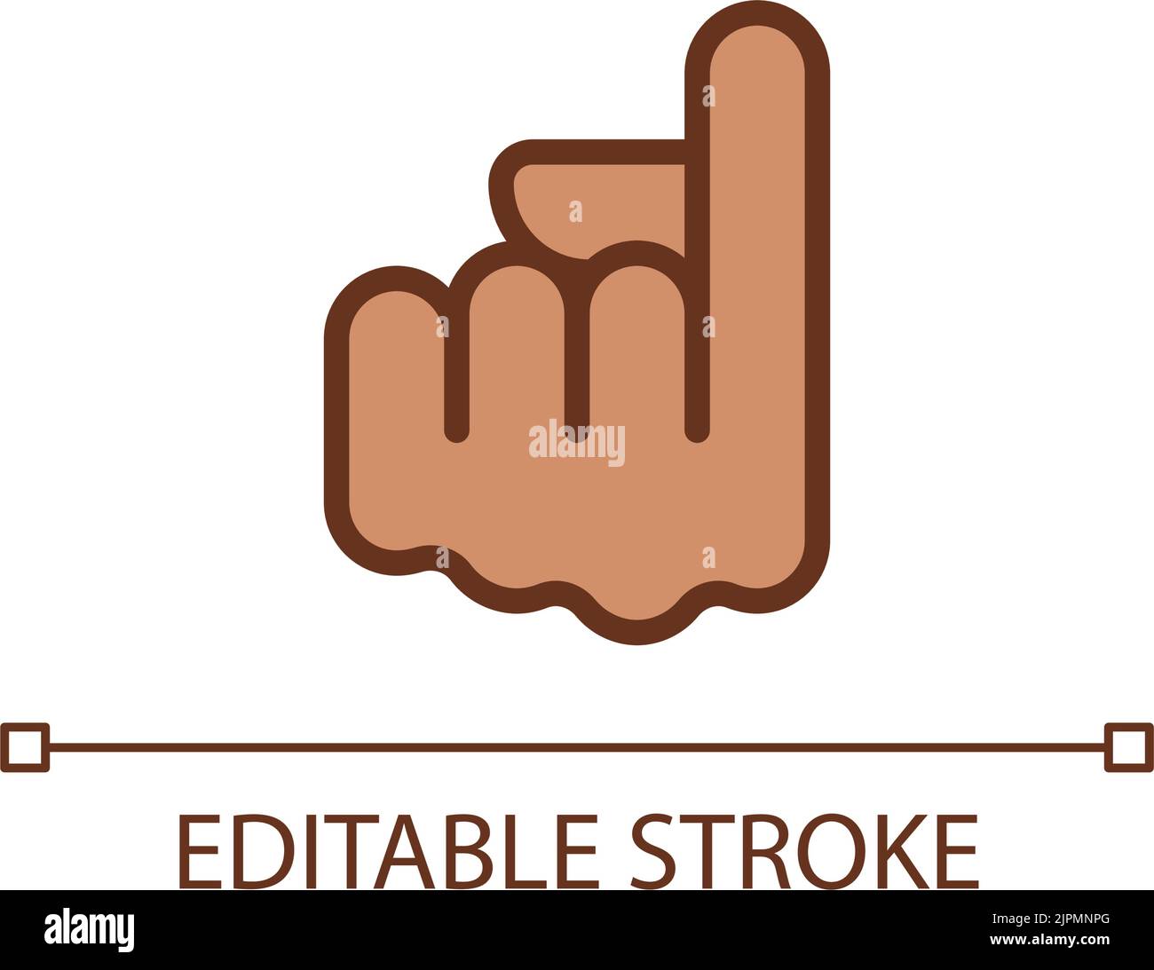 Index finger african Stock Vector Images - Alamy