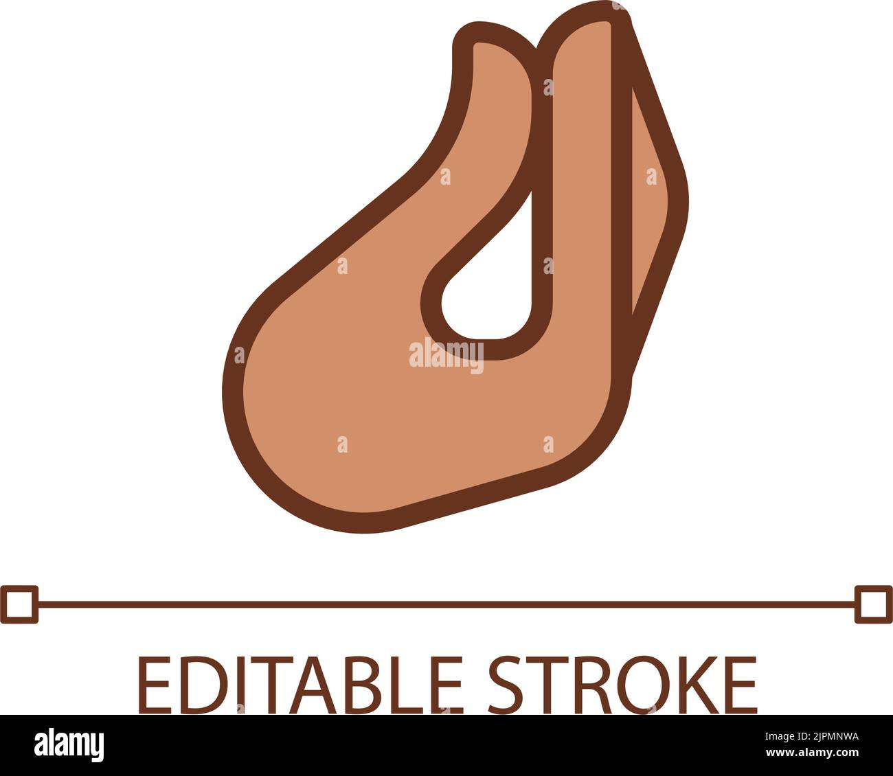 Italian hand gesture Cut Out Stock Images & Pictures - Alamy