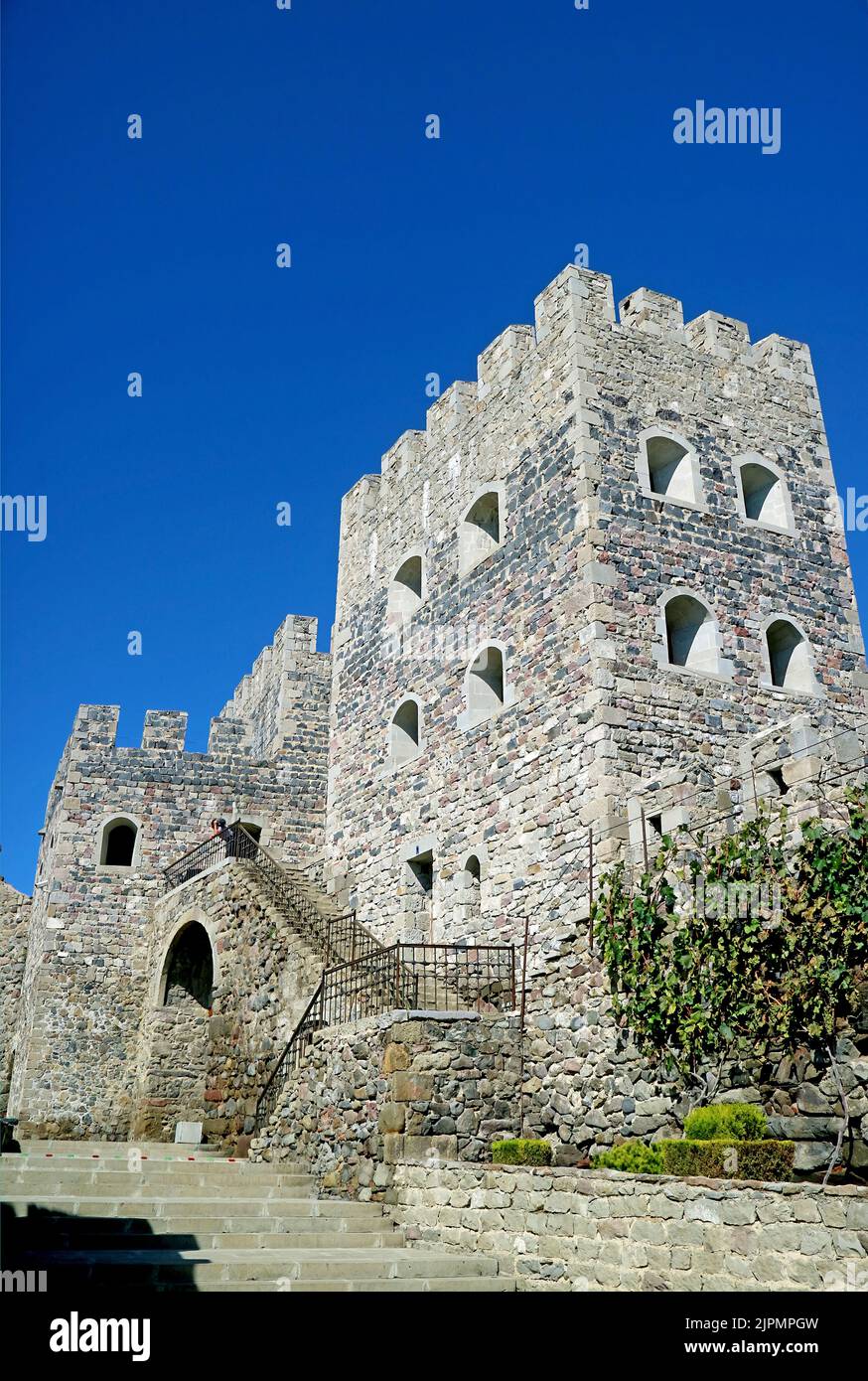 Medieval Fortification Towers of Rabati Fortress in the City of ...