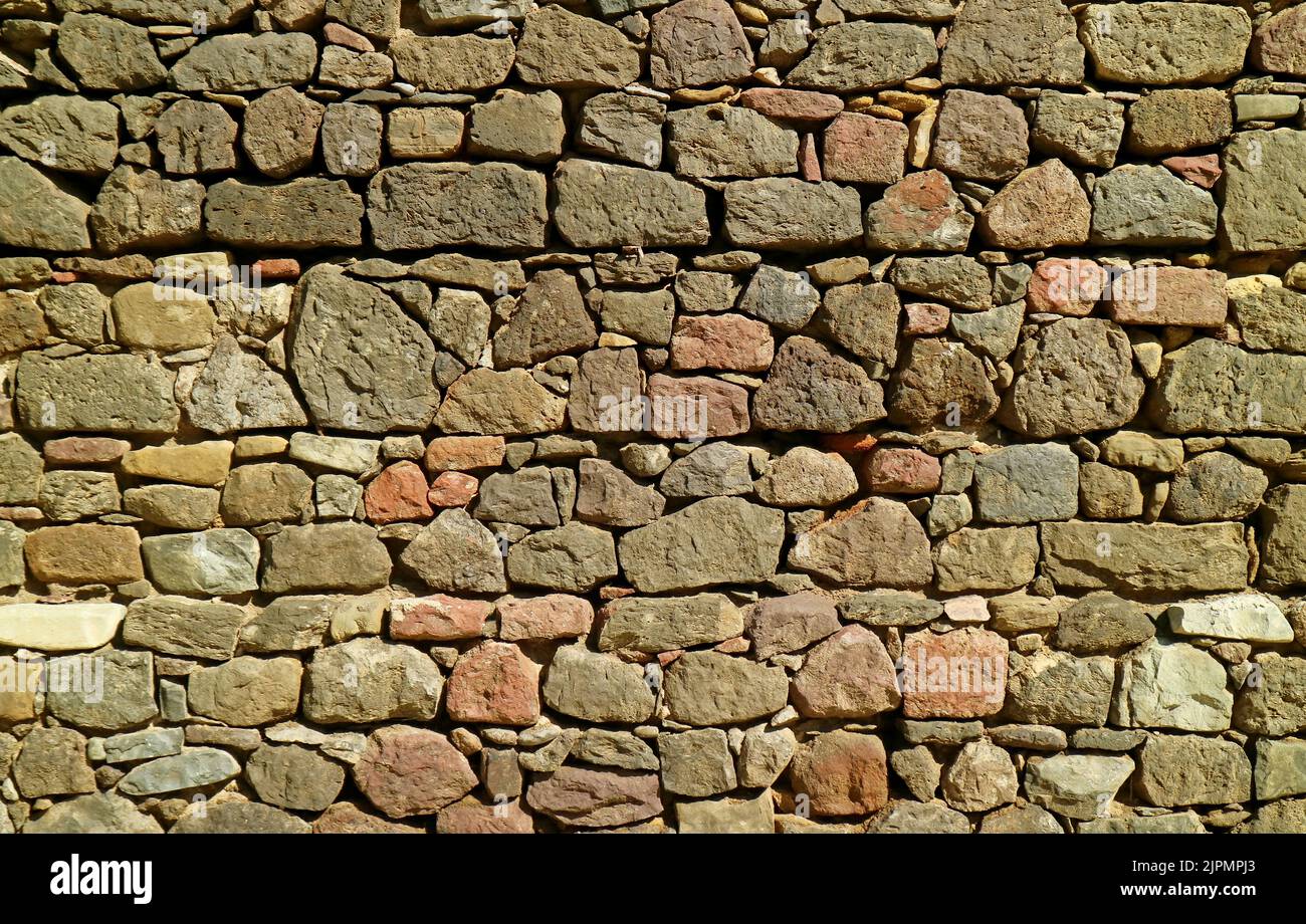 Historic Stone Wall of Rabati Medieval Fortress in Akhaltsikhe City ...