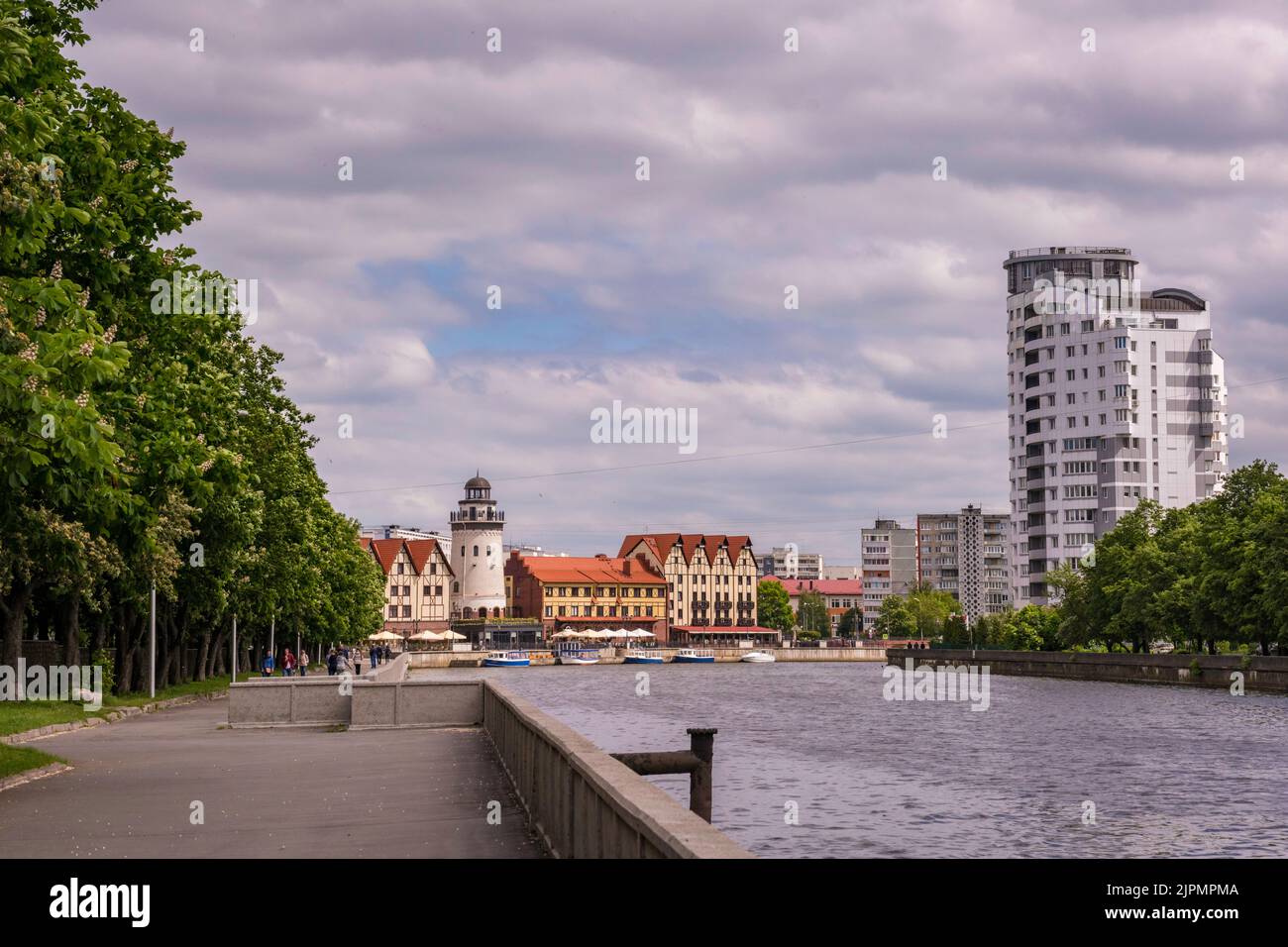 Summer in Kaliningrad, Russia Stock Photo - Alamy